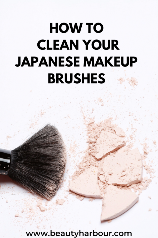 How to clean your Japanese makeup brushes - Beauty Harbour